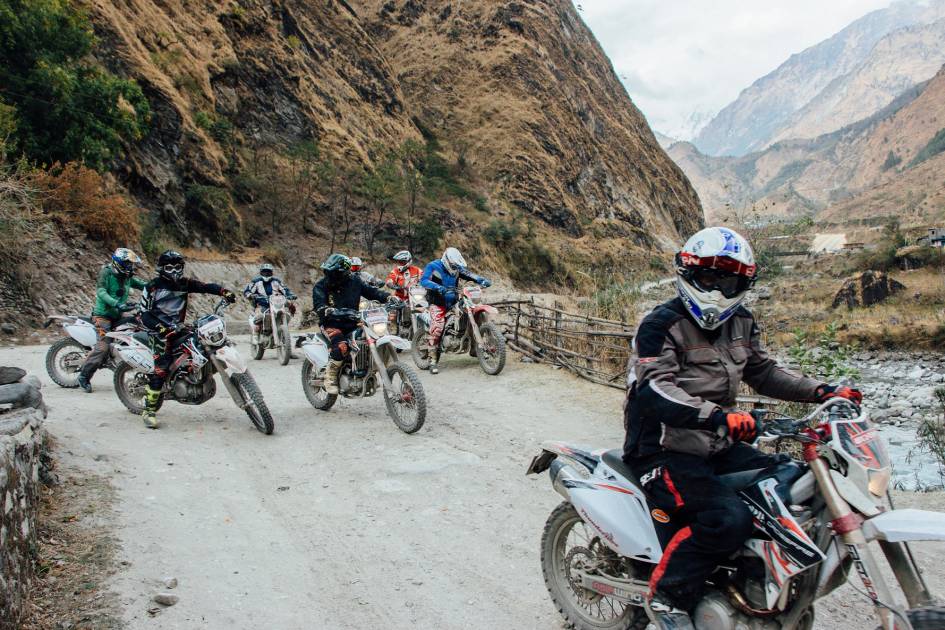 Motorcycle tour in Nepal, the best tour